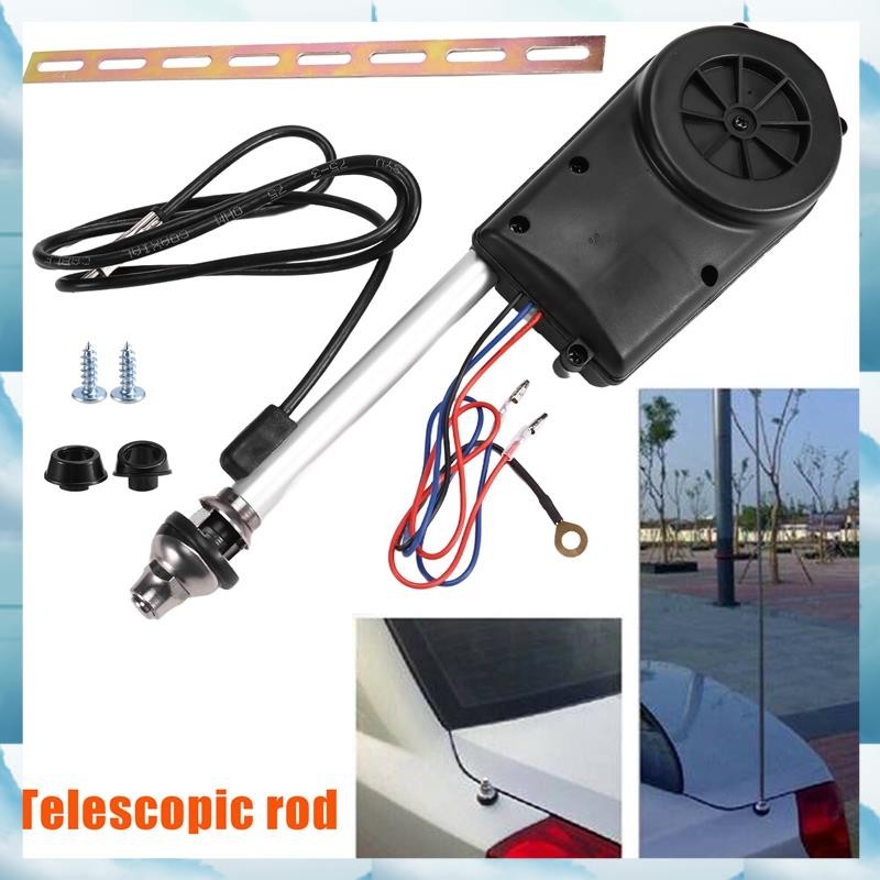 [W F S B] Universal Retractable Car Antenna Auto Retractable Radio ...