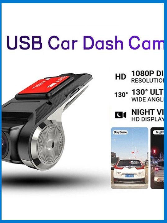 1080p HD navigation hidden recorder U2 USB Car Camera DVR 170 ° ADAS ...