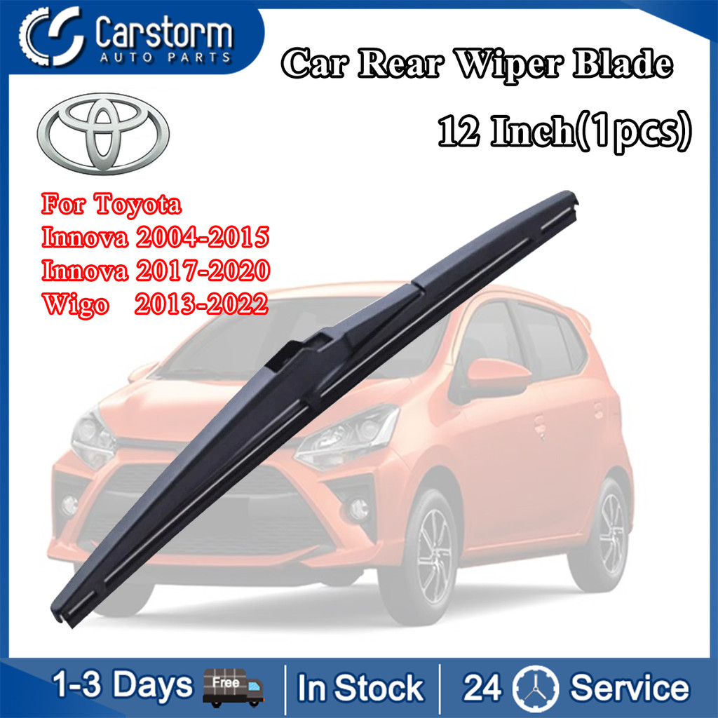Carstorm Car Rear Wiper Arm Blade For Toyota Wigo/Innova Back Window ...