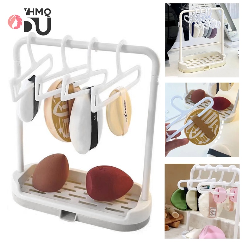 Air Cushion Powder Puff Drying Rack Beauty Egg Storage Stand Clean and ...