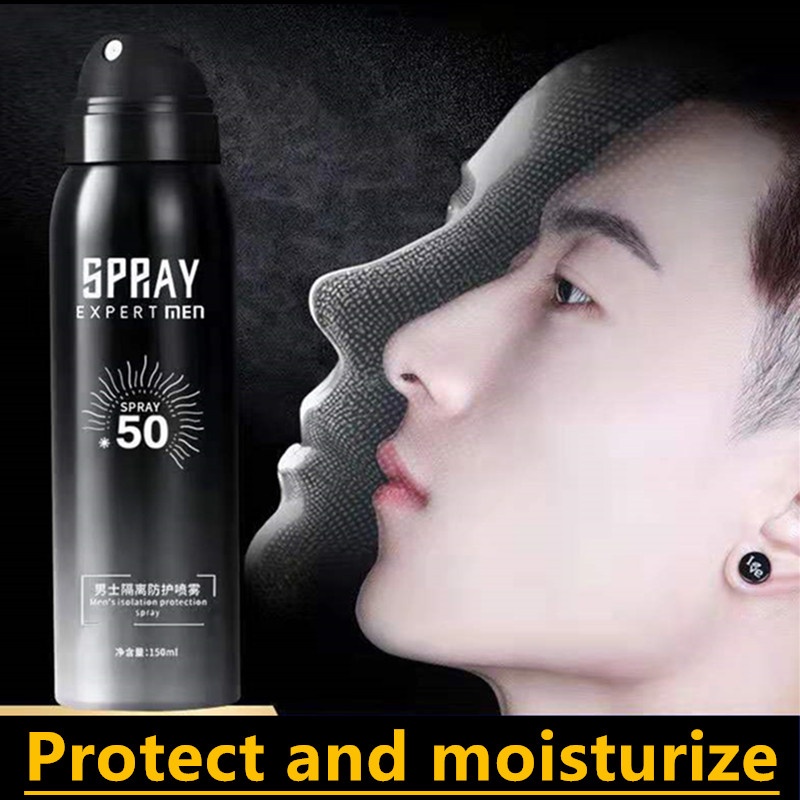 JM-Men's sunscreen spray isolation protective spray before makeup ...