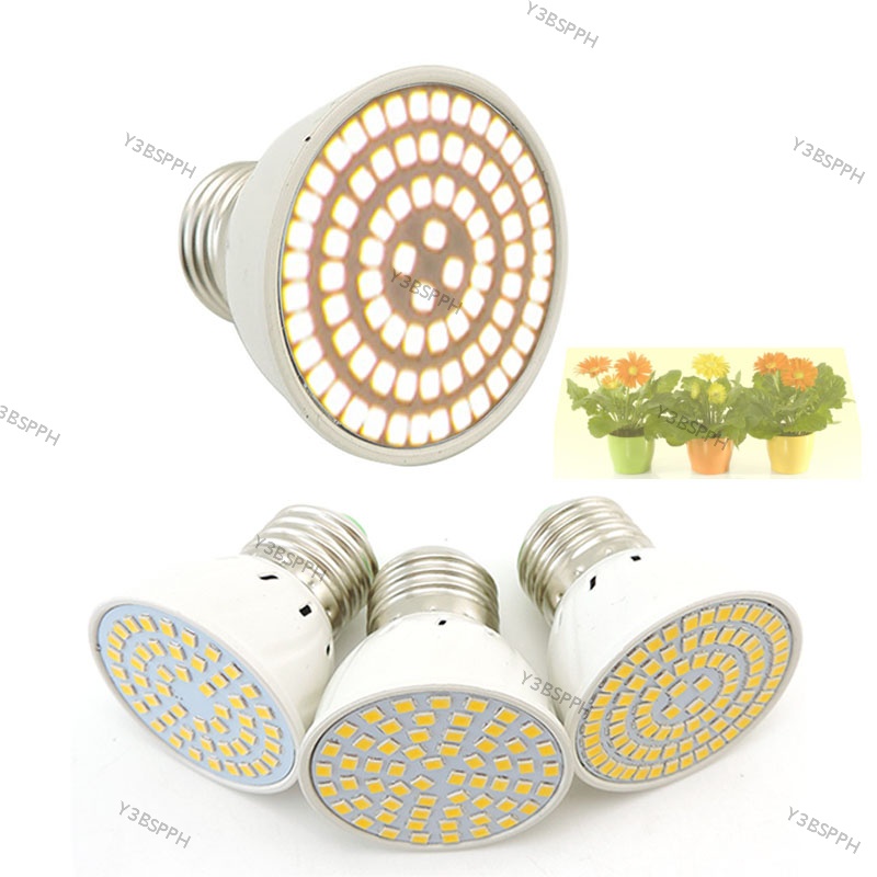 48 60 80 Led Plant Grow Light Bulbs Indoor Full Spectrum E27 Phytolamp ...