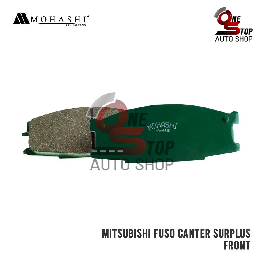 MITSUBISHI FUSO CANTER SURPLUS BRAKE PAD FRONT MOHASHI (4PCS) | Shopee ...