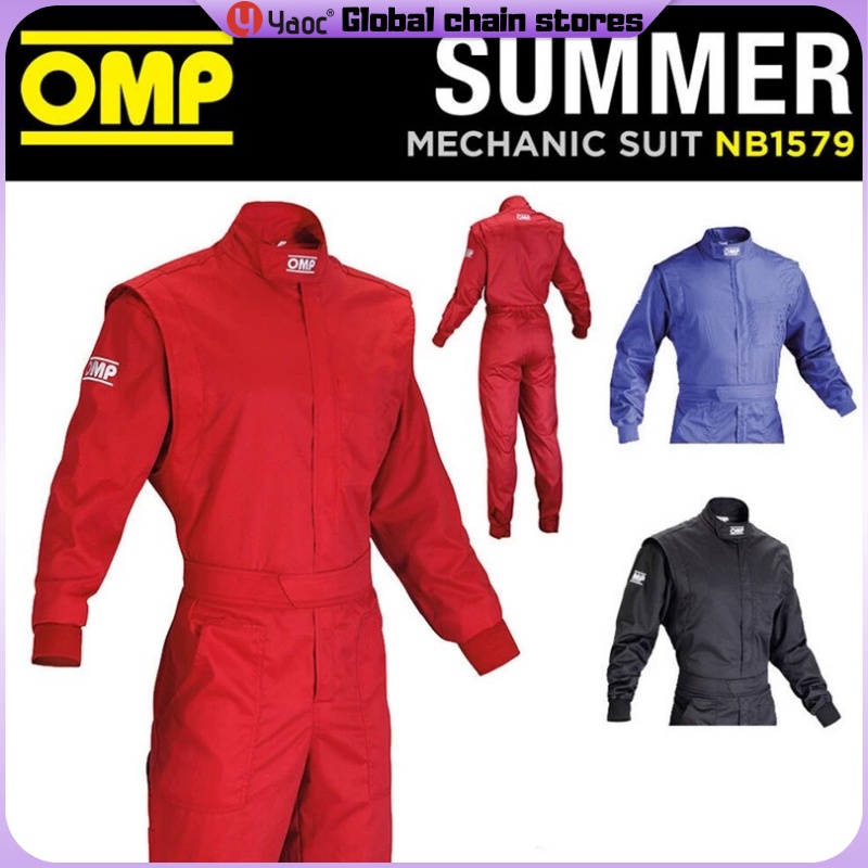 Yyaoc® Omp Racing Clothes Jumpsuit, Car Rally Suit, Karting Suit ...