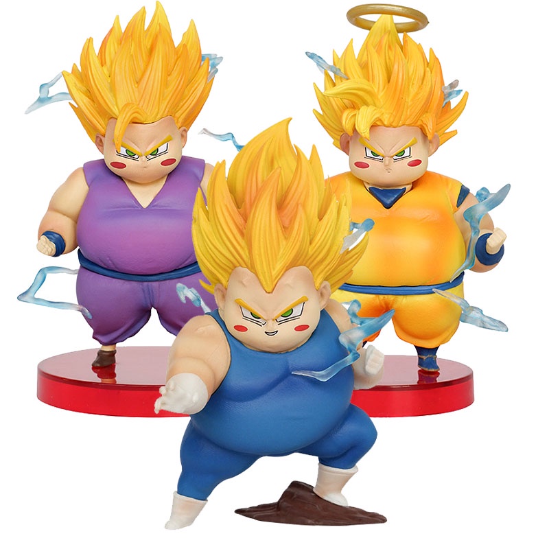 Dragon Ball Z Action Figure Fat Son Goku Gohan Bejjita Yonsei Vegeta IV ...