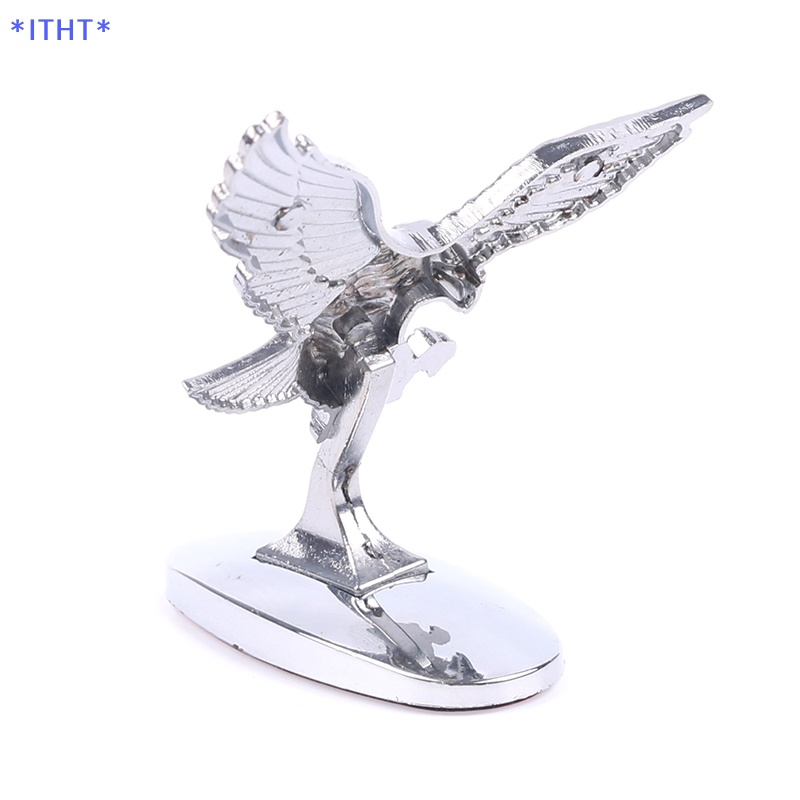 ITHT> Car Front Cover Chrome Hood Decoration Badge 3D Emblem Angel ...