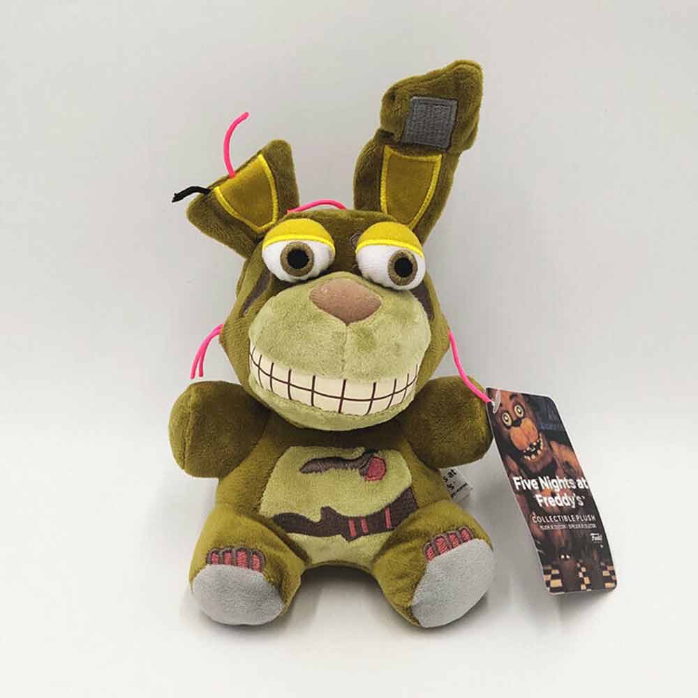 FIVE NIGHTS AT FREDDY’S 7 INCH SPRINGTRAP PLUSH TOY FNAF 2016 SERIES 2 ...