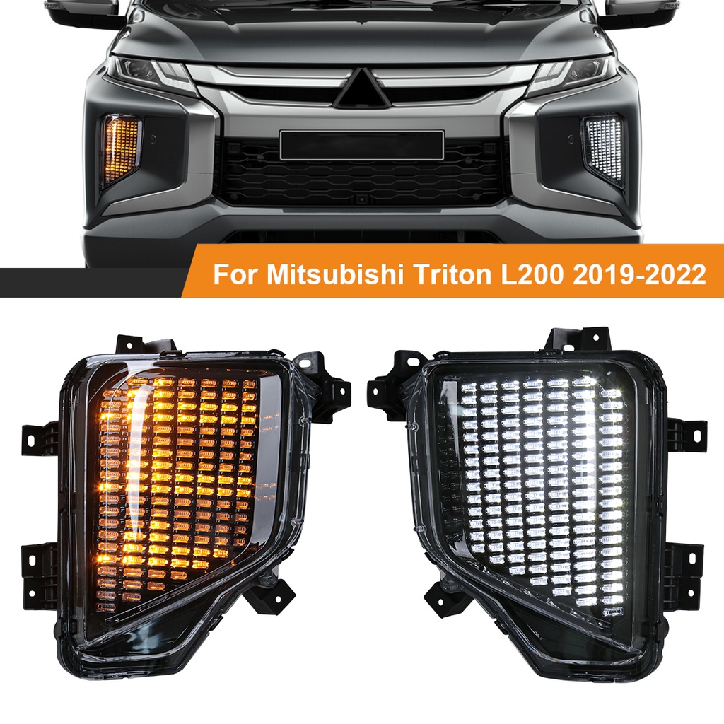 For Mitsubishi L200 Triton Colt 2019 2020 2021 2022 Daytime Running ...