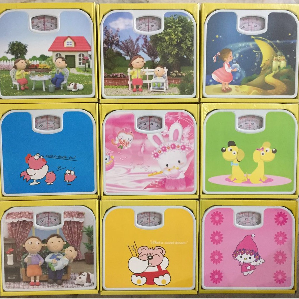 026 WEIGHING SCALE CHARACTER DESIGN | Shopee Philippines