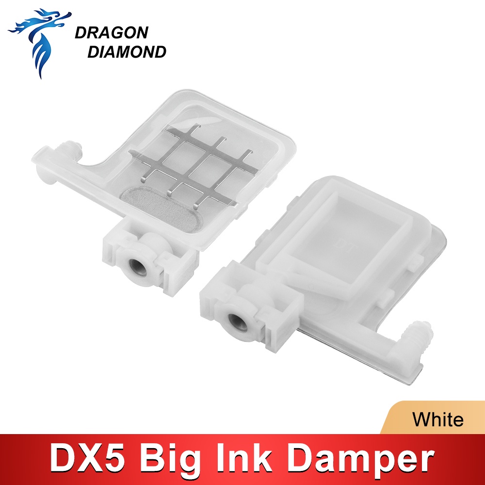 2pcs DX5 DX4 big ink damper for EPSON DX5 DX7 XP600 TX800 4720 I3200 ...