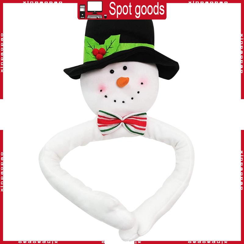 XI Christmas Tree Topper Santa Claus Snowman Hugger 3D Stuffed Plush ...