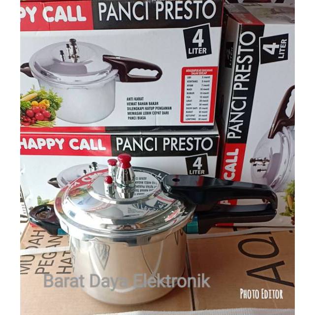 HC Pressure Cooker 4 Liter Pressure Cooker | Shopee Philippines