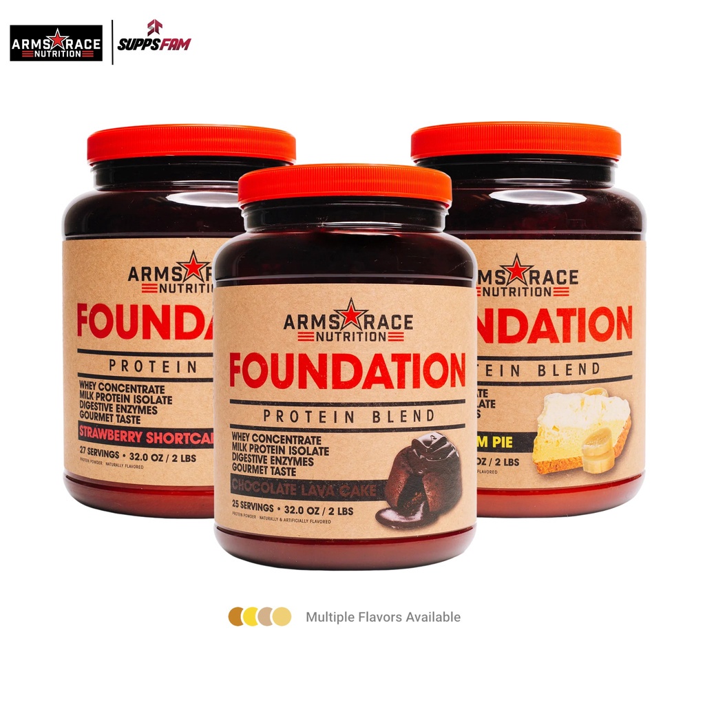 Arms Race Nutrition Foundation Protein Blend 2lbs | Shopee Philippines