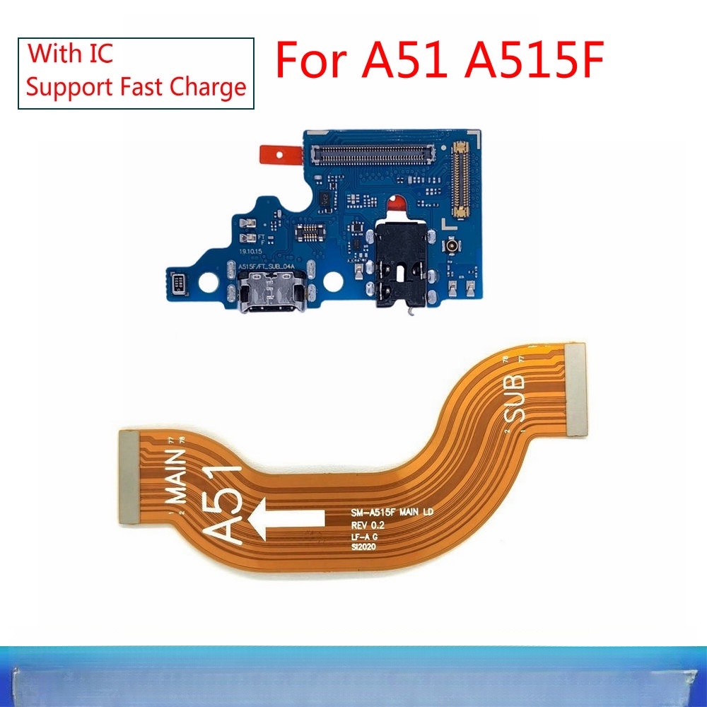 Charging Board For Samsung A51 A515F USB Board Charging Dock Port ...