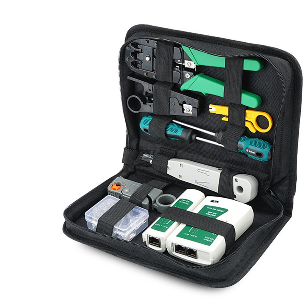 Computer Network Repair Tool Kit LAN Cable Tester Wire Cutter ...