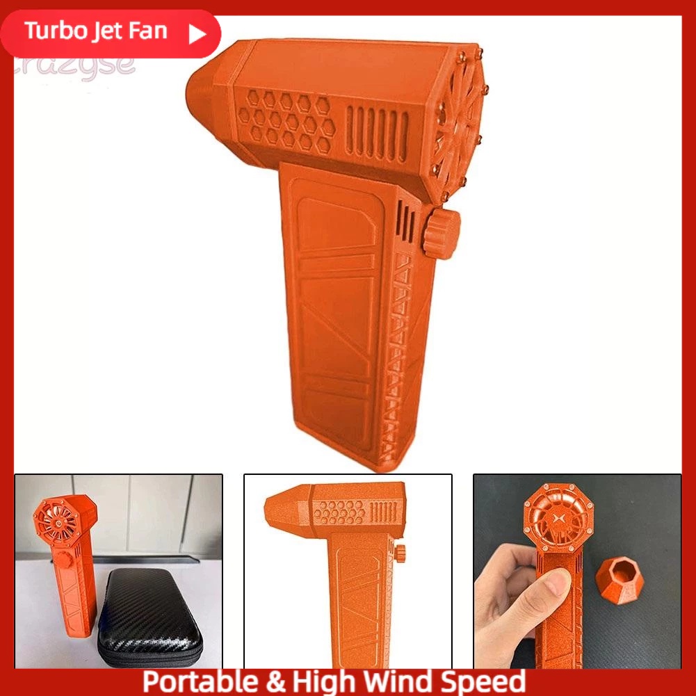 Brushless Motor Mini Turbo Jet Fan Turbo Violent Fan 110000RPM 3-speed ...