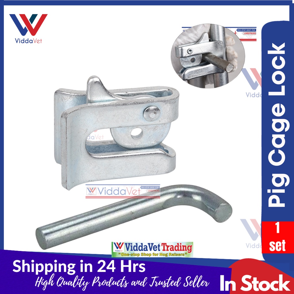 Galvanized door lock for pens galvanized automatic gate lock pig door ...