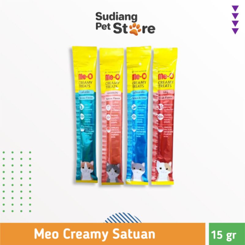 Meo Creamy Mix Flavor Cat Treats Food Unit | Shopee Philippines