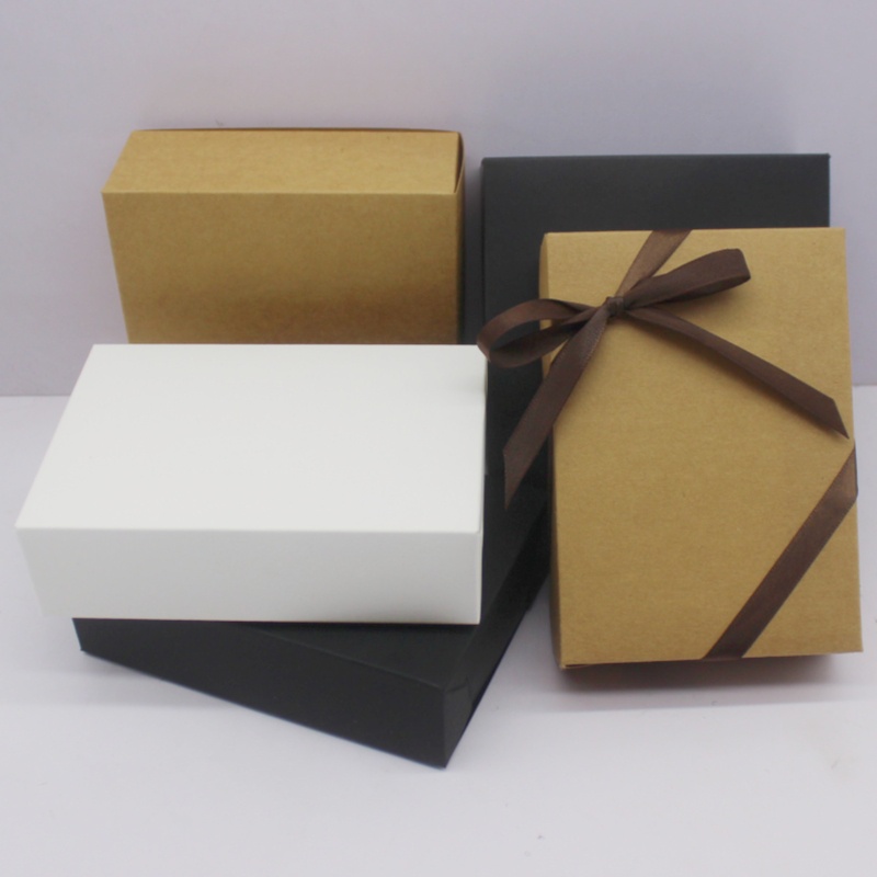 10pcs 13.5x5x3.7cm 12x12x4.5cm white/leather/black gift box, candy gift ...