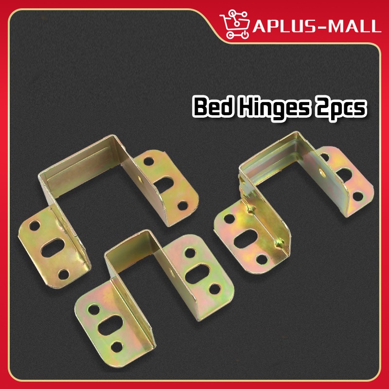 20mm-2pcs Bed Hinges Bed Connect Brackets Bed Fixing Connector For ...