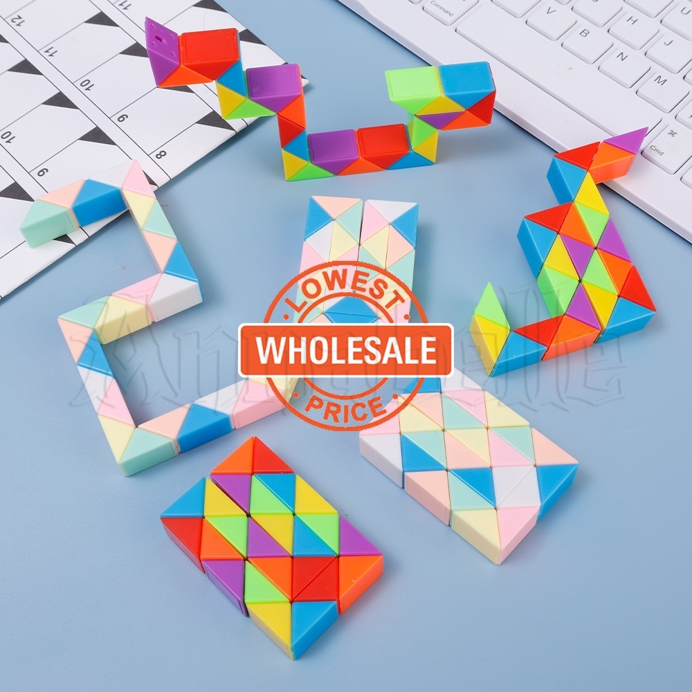 [Wholesale] 24 Segment Rainbow Twisting Magic Ruler - Children's Puzzle ...