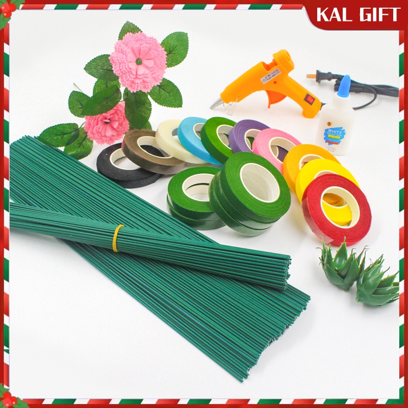 KAL Wire mesh flower material diy flower diameter green wire handmade ...