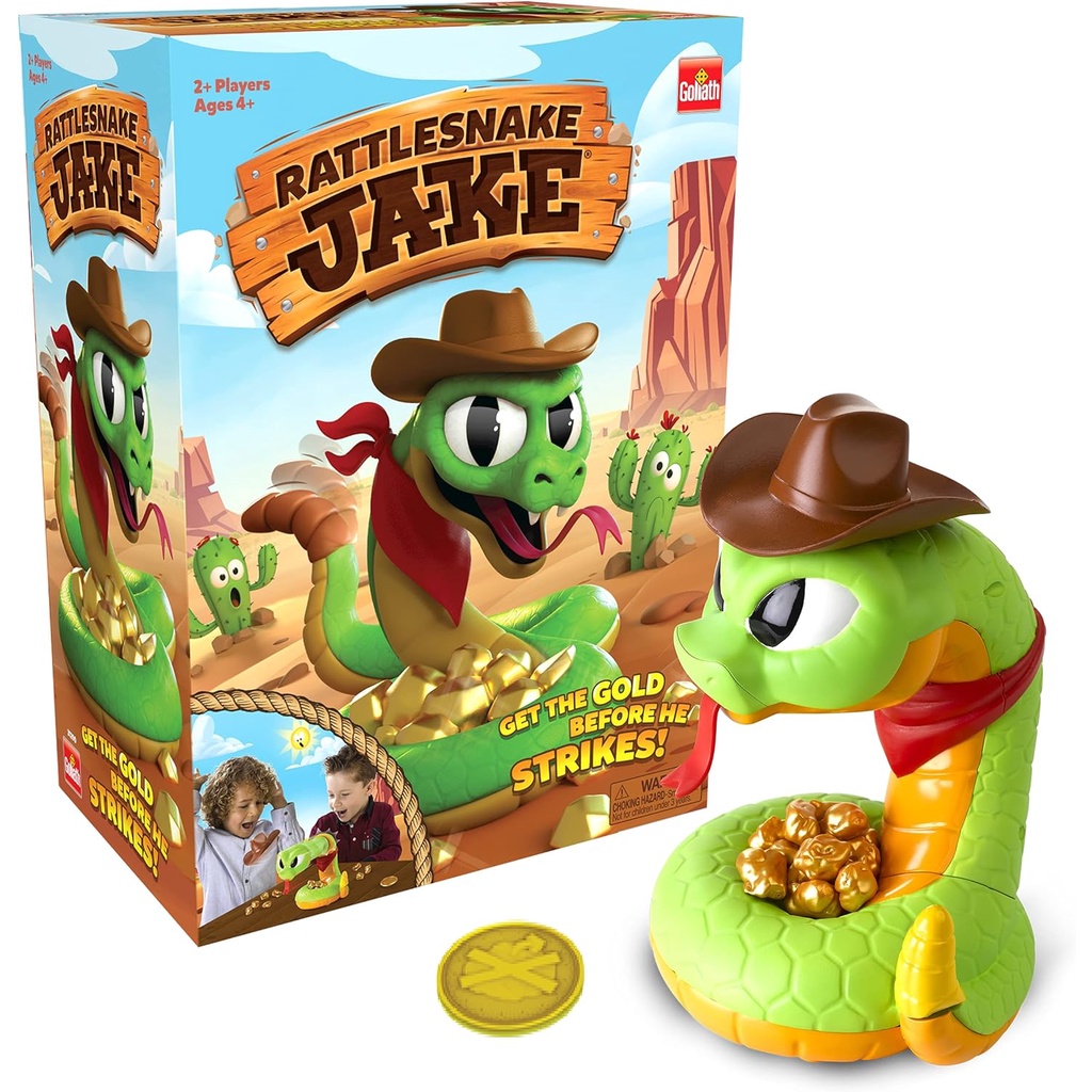 Rattlesnake Jake - Get The Gold Before He Strikes! Game by Goliath Medium | Shopee Philippines