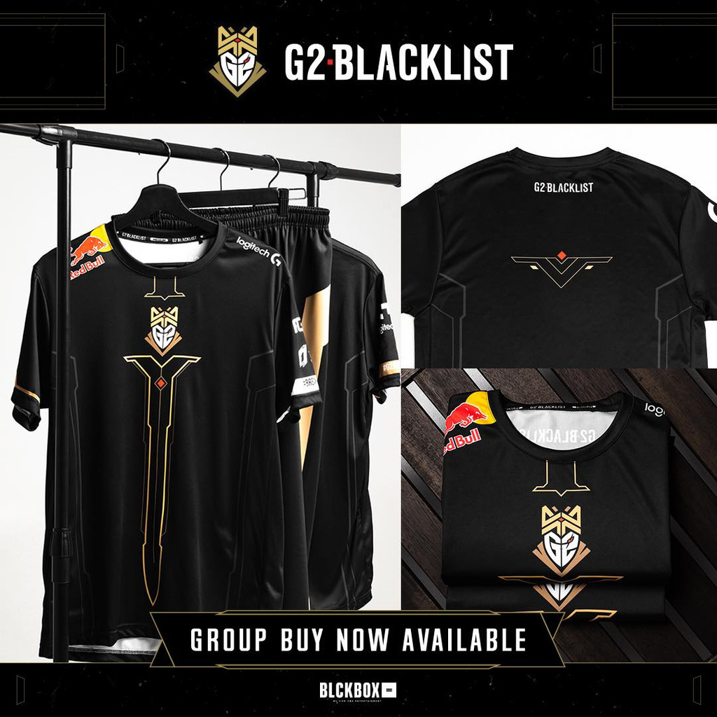 2024 New G2 Blacklist Wild Rift Jerseys. "Blacklist International ...