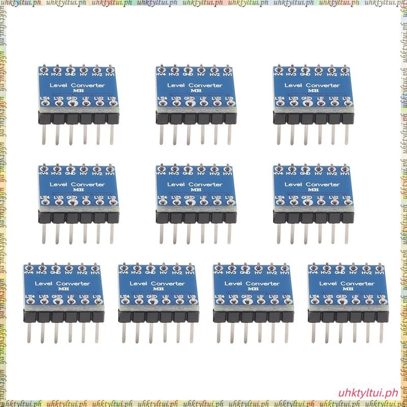 [L U T I] 10Pcs 4 Channel IIC I2C Logic Level Converter Bi-Directional ...