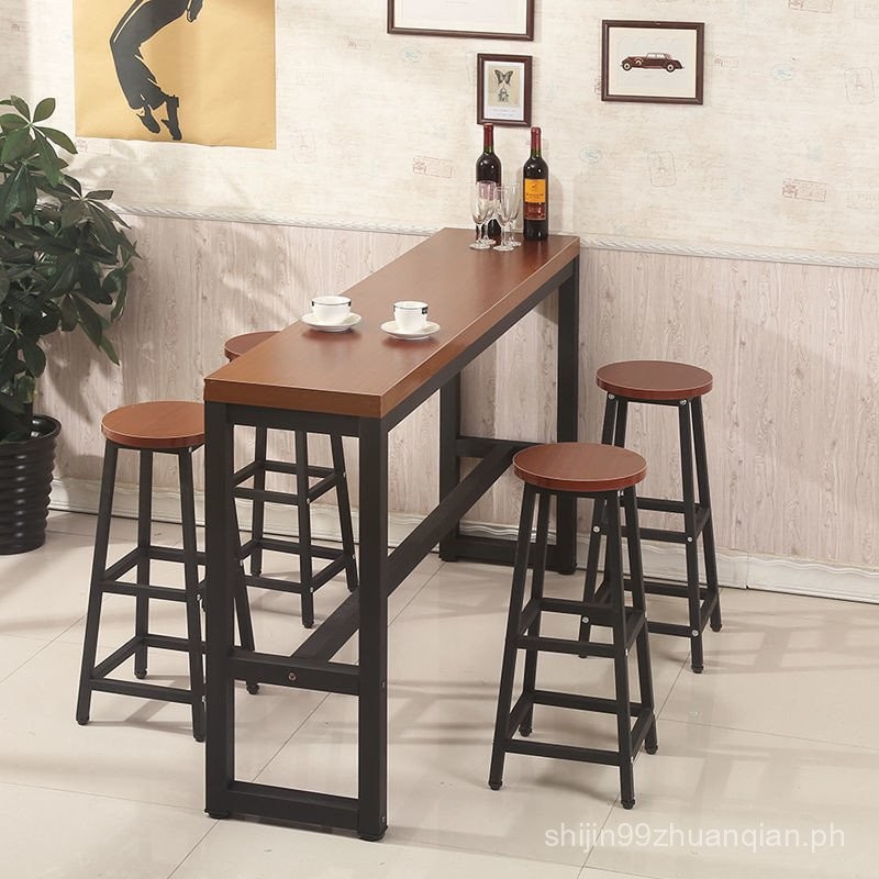 Thickened Wall Bar Counter Household Dining Table Milk Tea Shop Tables ...