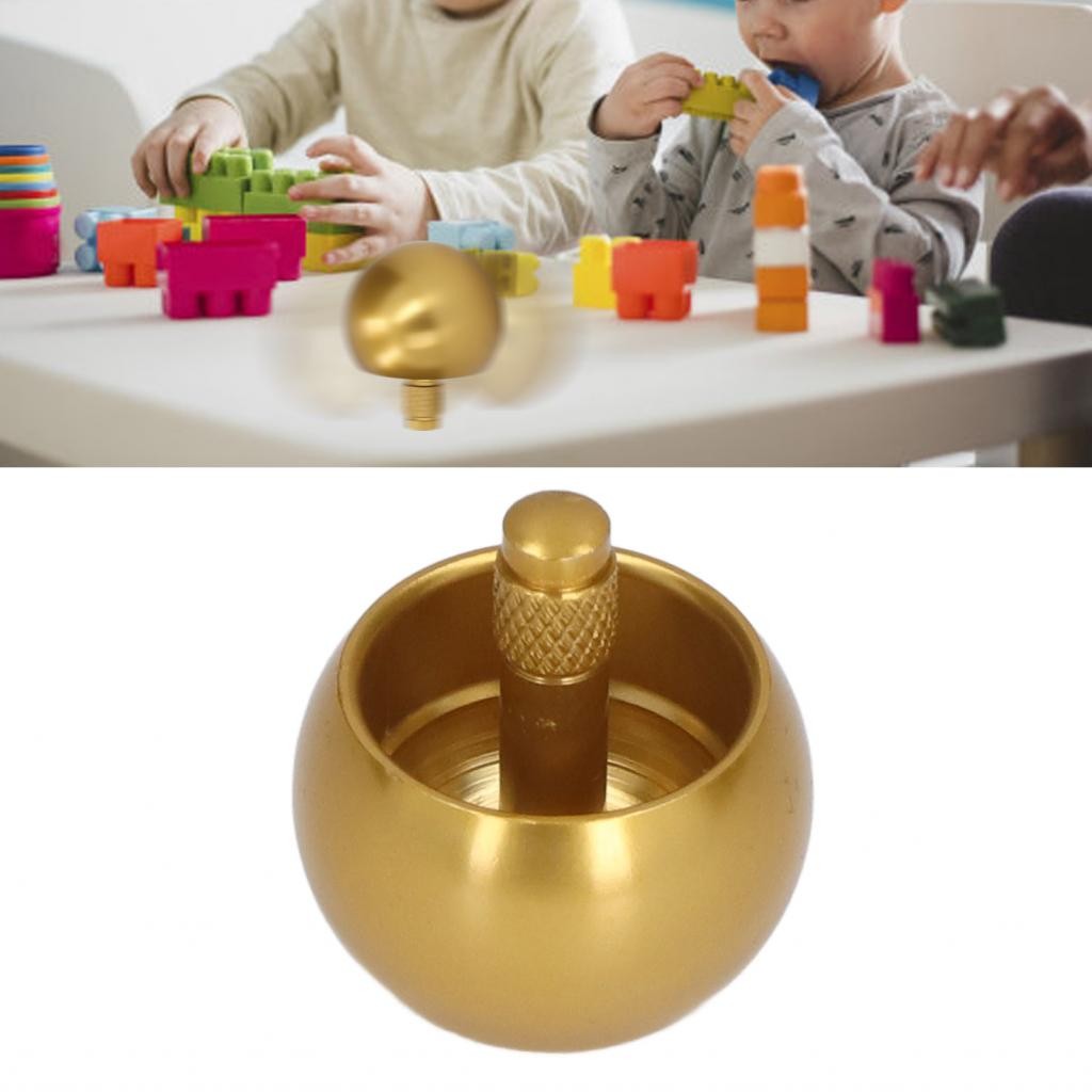 Meien Gyroscope Metal Top Stainless Steel for Decompression Tool Toy ...