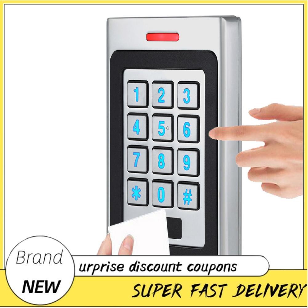 Freemarket Zooke IP67 Waterproof Access Control Keypad Garage Keyless Entry Pad Door Stand Alone ...