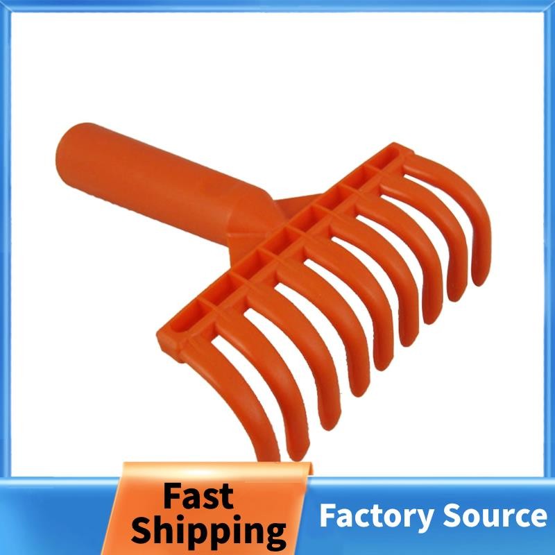 Olive Rake Heads 9-Tooth Rake Multipurpose Plastic Shovel Rake Olive ...