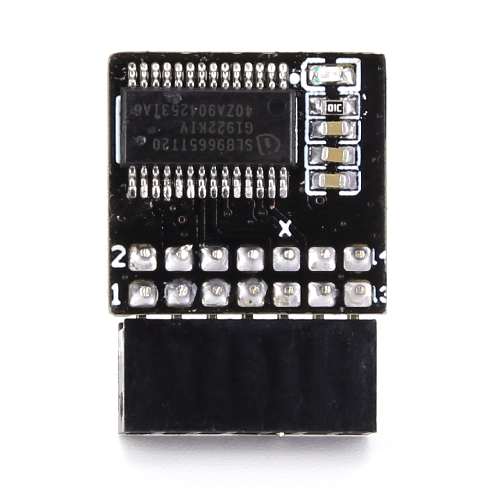 TPM 2.0 Encryption Processor LPC Interface Board Remote Card for ASUS/MSI/ASRock [walkaround.ph ...
