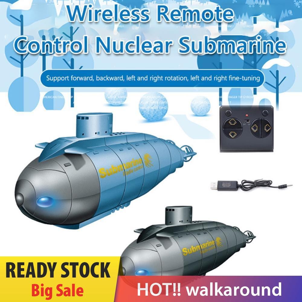 2.4G Electric 6 Channels Diving Model Wireless Remote Control Submarine ...