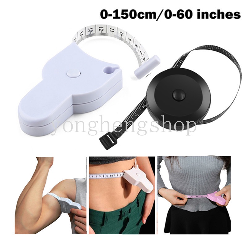 Creative Y Shaped Automatic Telescopic Tape 150cm/60 Inch Body ...