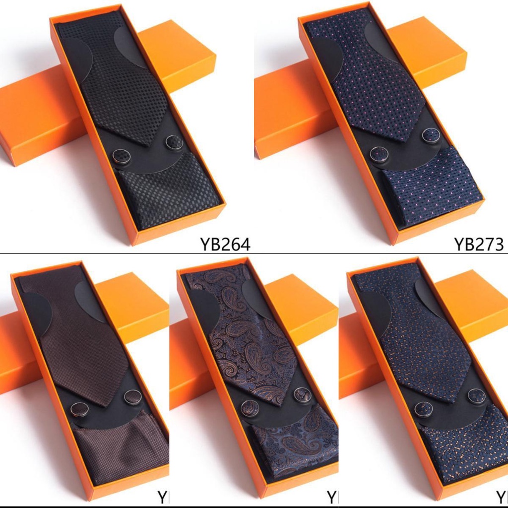 Men Ties Gift Box Set Groom Wedding Business Professional Formal Wear ...