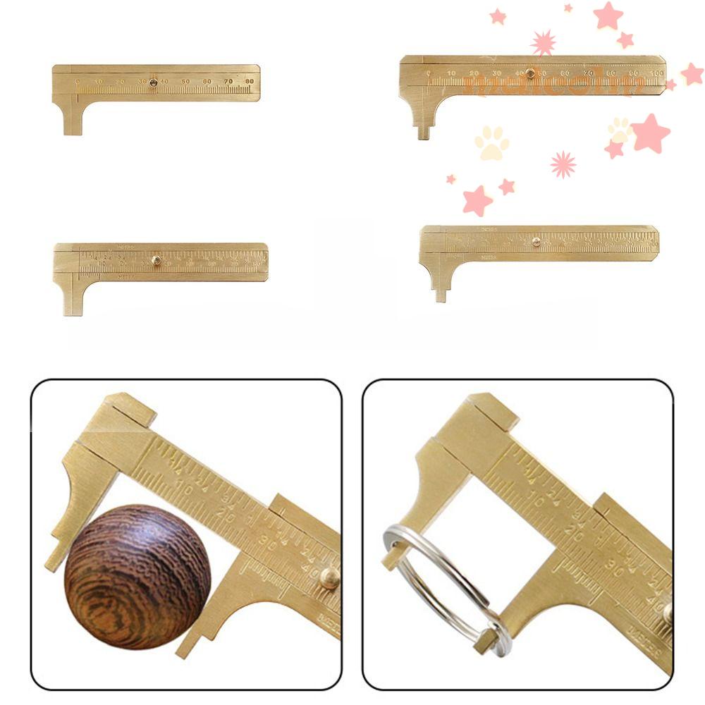 MALCOLM Caliper, Double Scale Sliding Pocket Vernier Calipe, 80/100mm ...