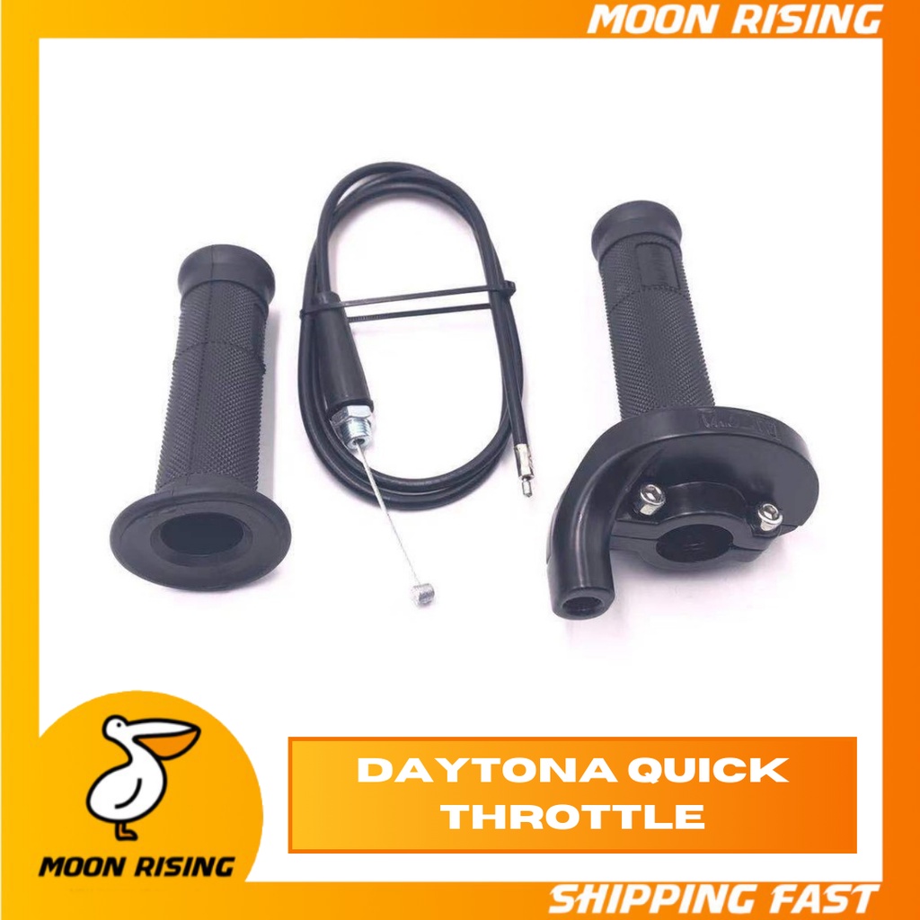 DAYTONA QUICK THROTTLE MOTORCYCLE [MOON RISING] | Shopee Philippines