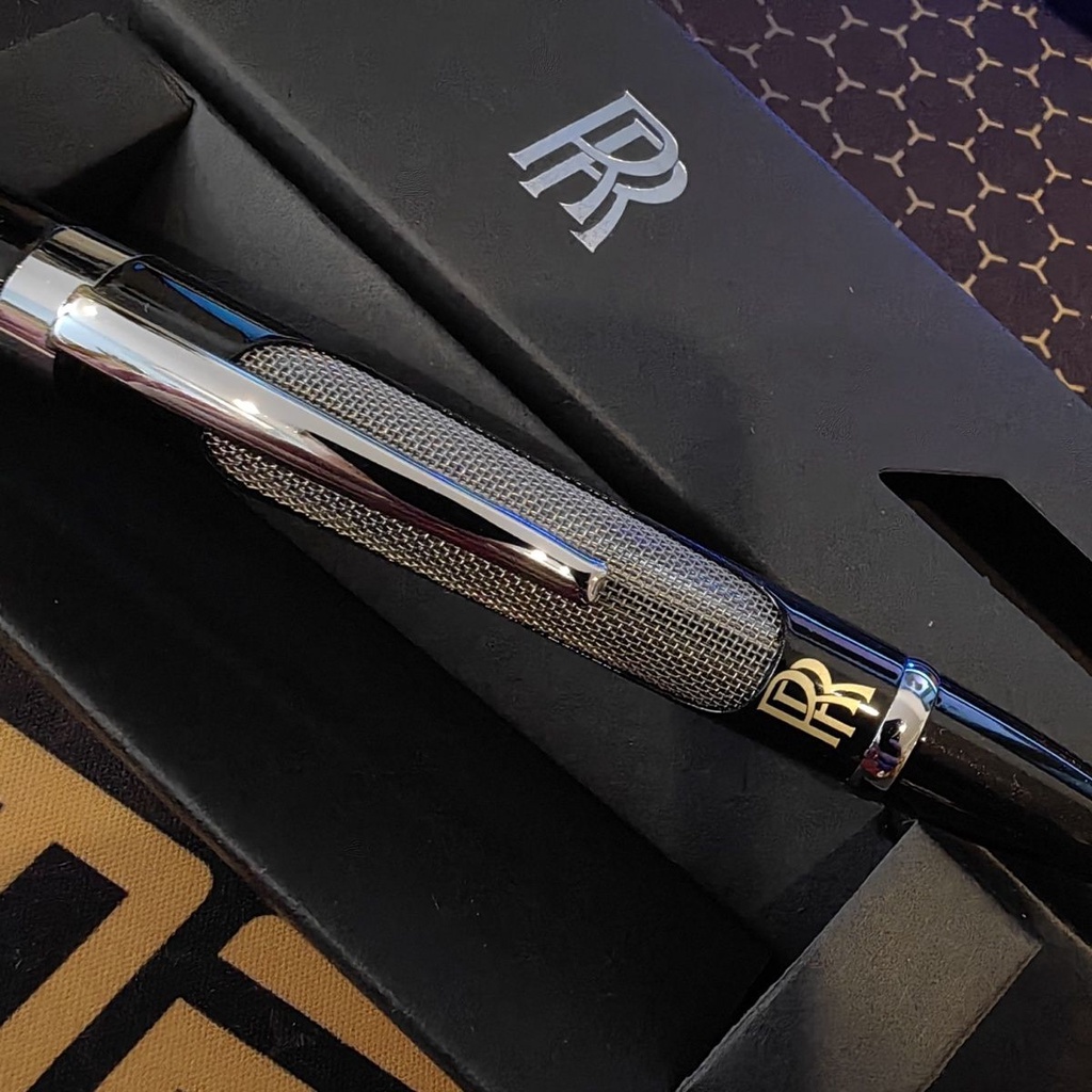 Rolls Royce Large-Capacity Signature Pen Metal Pen Case Durable Point ...