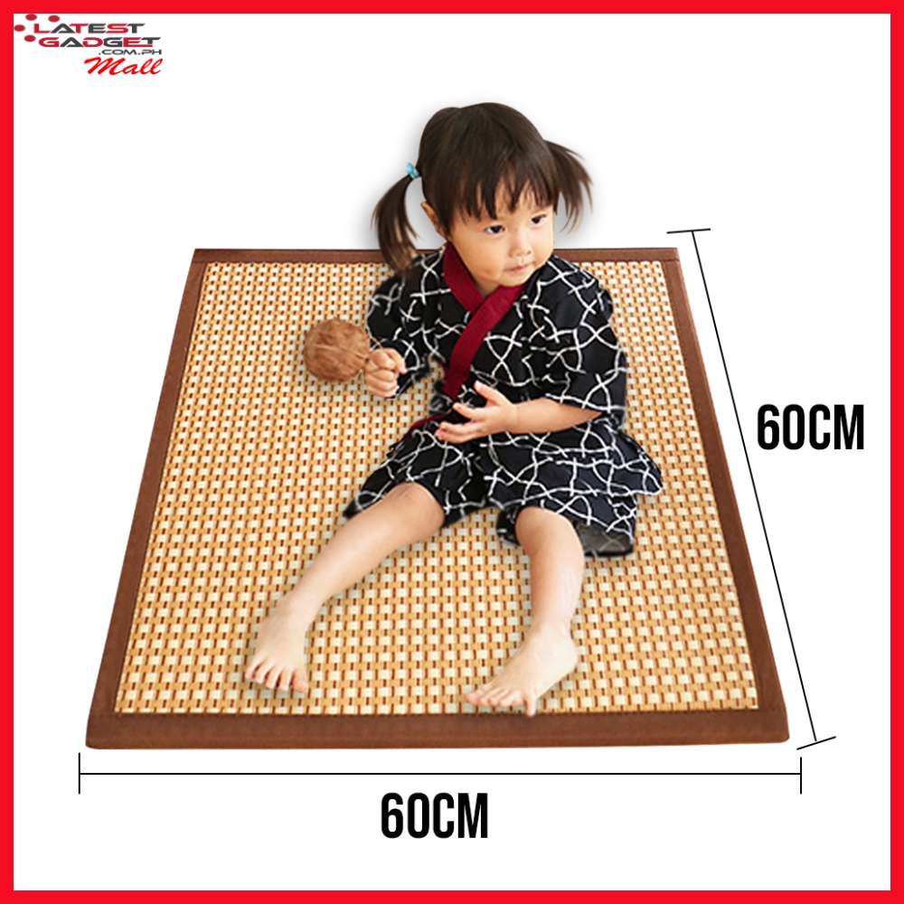 LatestGadget PH Tatami Mat 60x60x2cm - Brown | Shopee Philippines