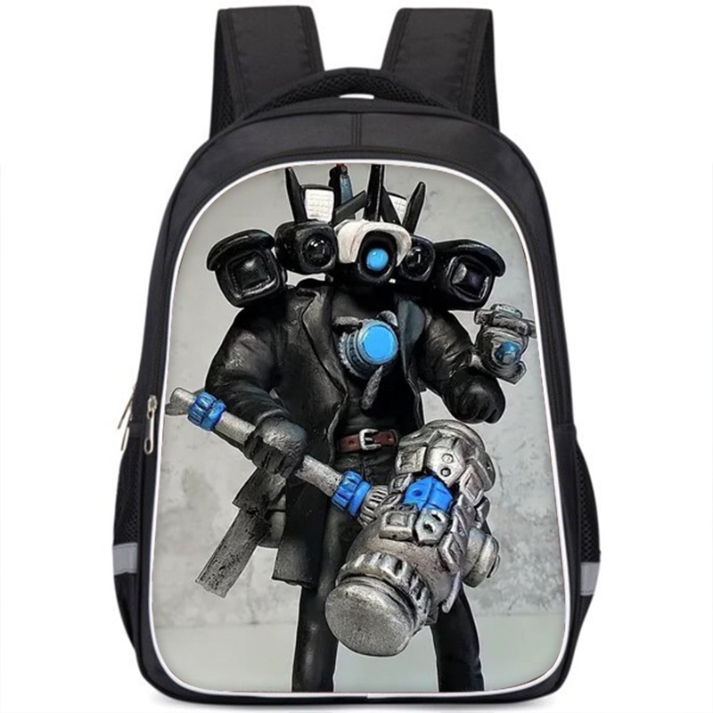 Skibidi Toilet School Bag Titan Audio Man vs Titan Monitor Large ...