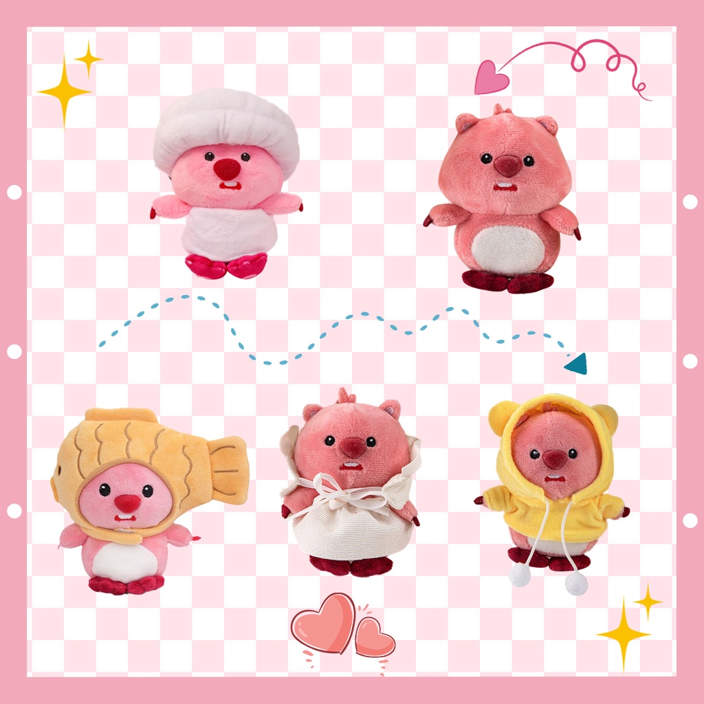 Happy Planet Kawaii Loopy doll Little Beaver Plush Toy stuffed toys ...