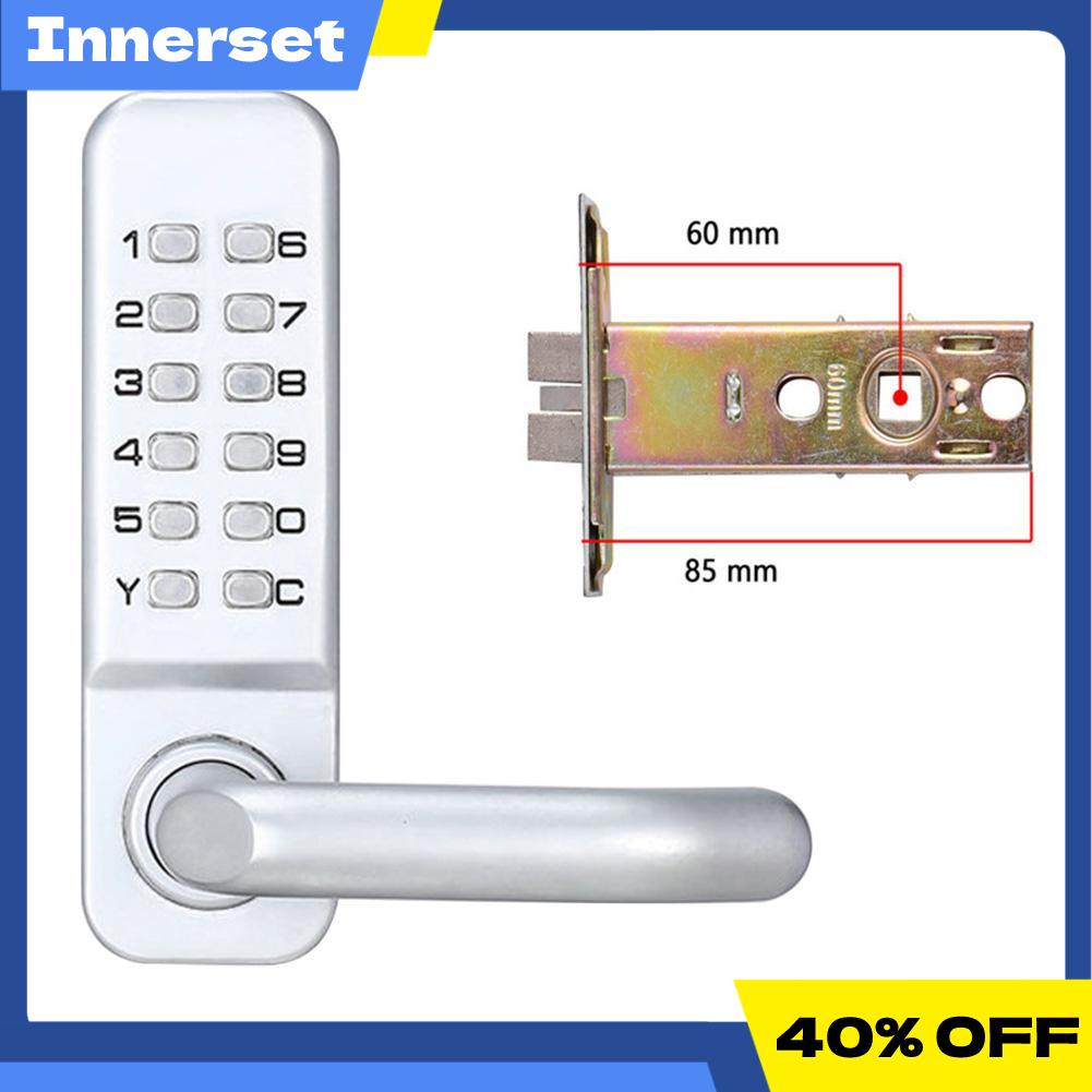 Keyless Mechanical Digital Code Keypad Password Entry Door Lock Knob ...