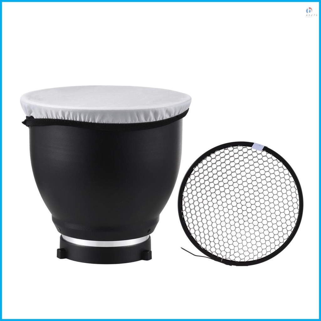 [COD]7 Inch Bowens Mount Beauty Dish Standar Reflector Diffuser Lamp ...