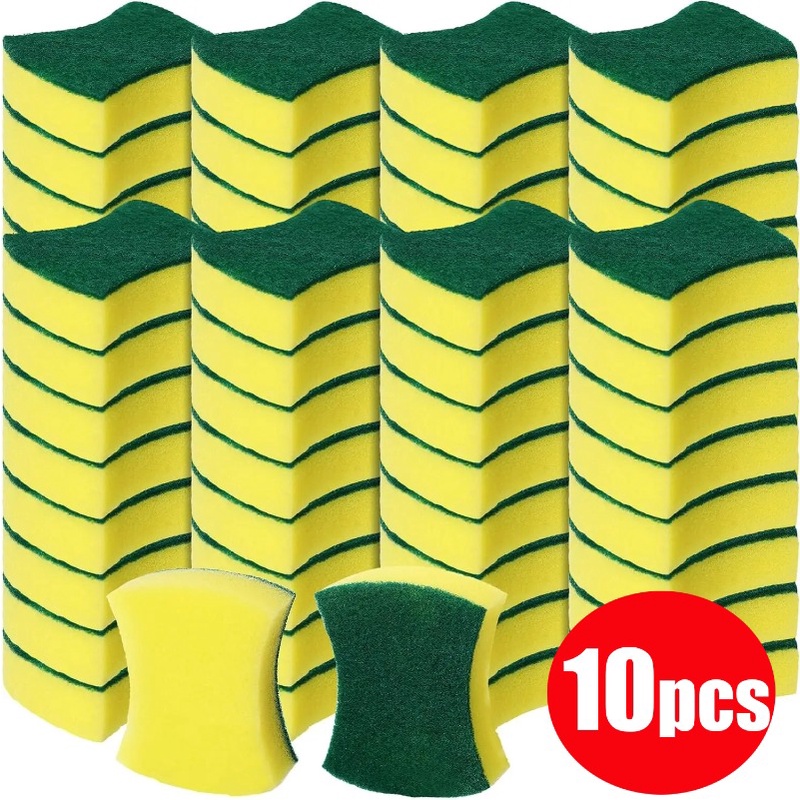 5/8/10Pcs Durable Double Sided Dishwashing Sponges/Powerful ...