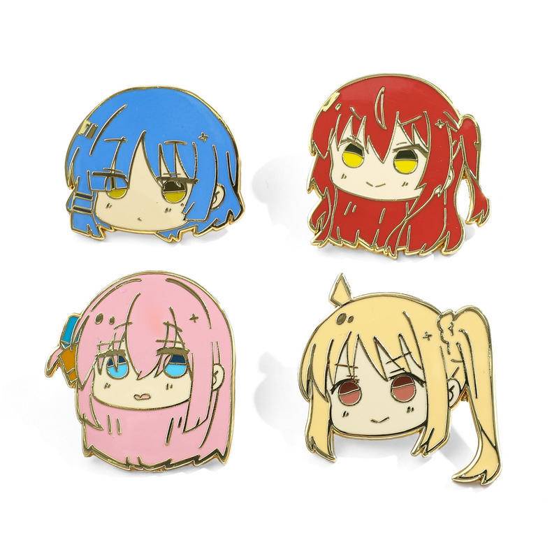 Bocchi The Rock Gotou Hitori Ijichi Nijika Yamada Ryo Kita Ikuyo metal ...