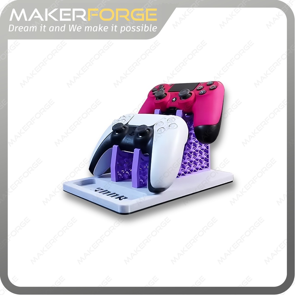 2 Controller Universal Dock Station with storage, 3D Printed Controller ...