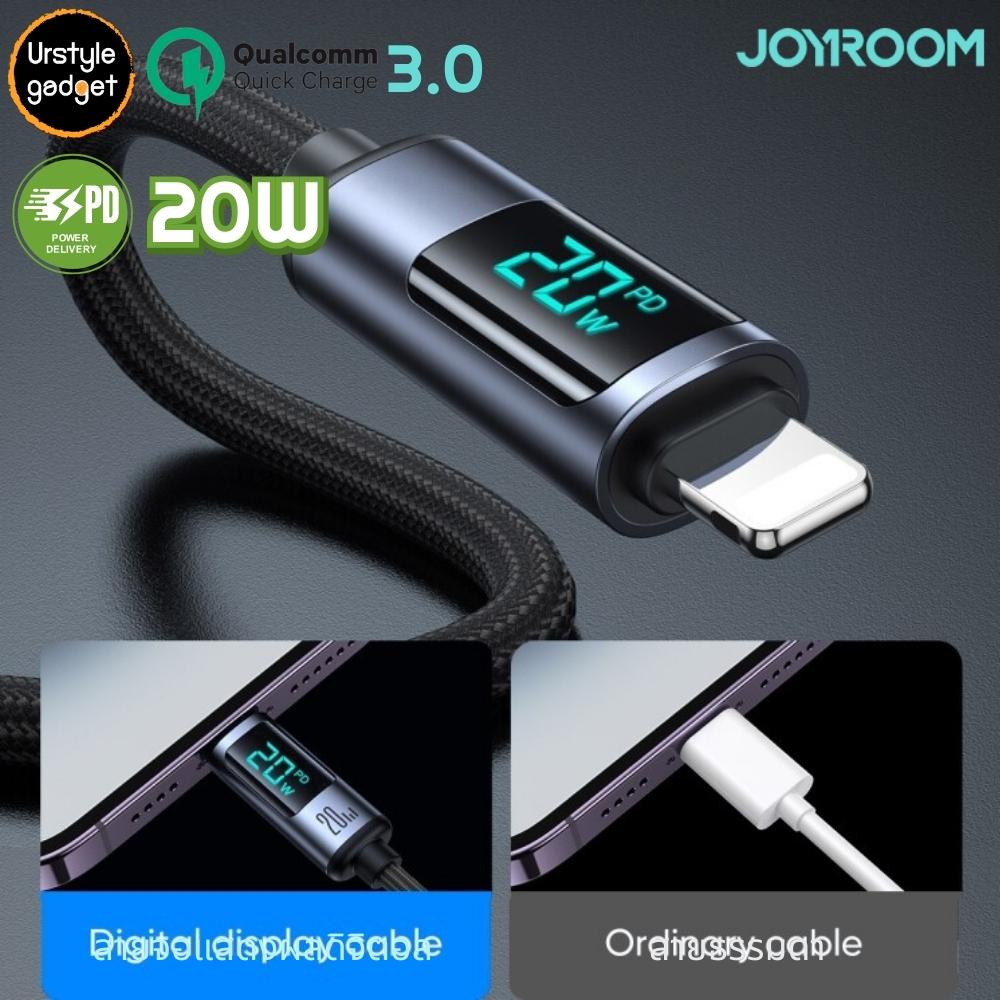 Joyroom A16 Charging Cable With Digital Display Screen Vice Fast QC PD ...