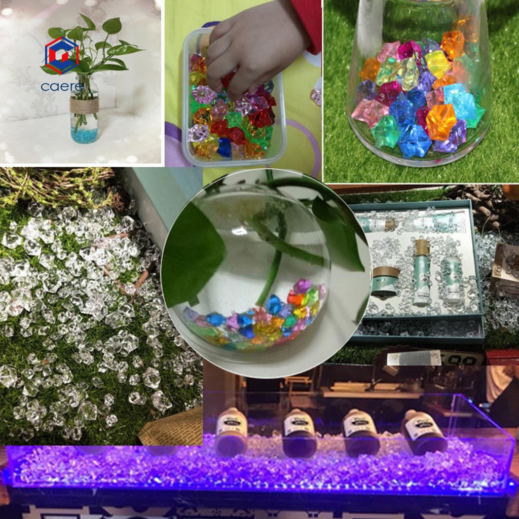 CAE| Sinkable Acrylic Gems for Water Displays Acrylic Vase Filler Beads ...